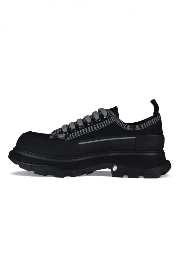 Alexander McQueen Tread Slick Low Top Sneakers - Black