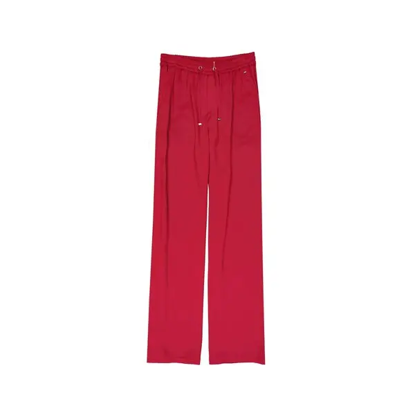 Herno Wide Leg Pants - Red