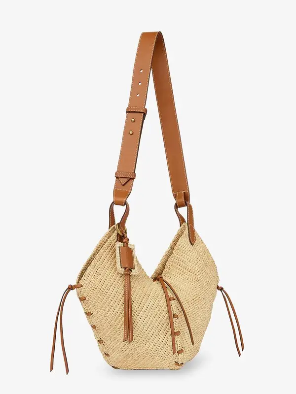 Isabel Marant Étoile Losange Raffia Shoulder Bag