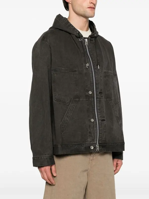 Sacai Cotton Hooded Jacket