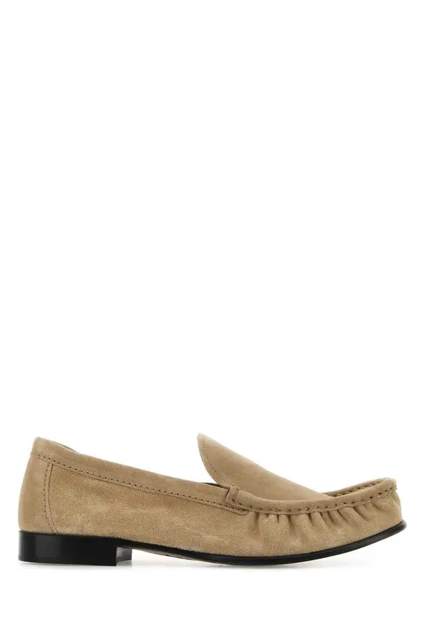 Miu Miu Suede Loafers - Brown