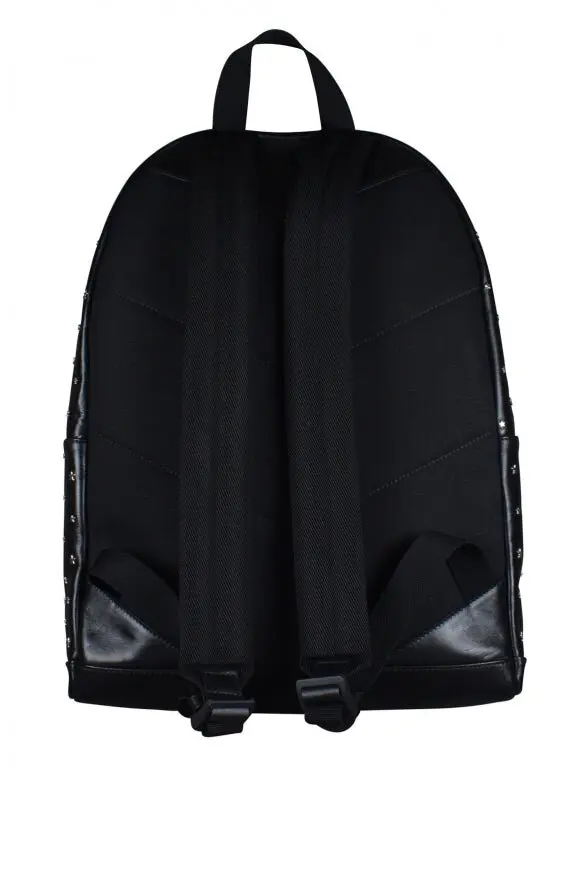 JIMMY CHOO Wilmer Backpack With Star Studs - Black