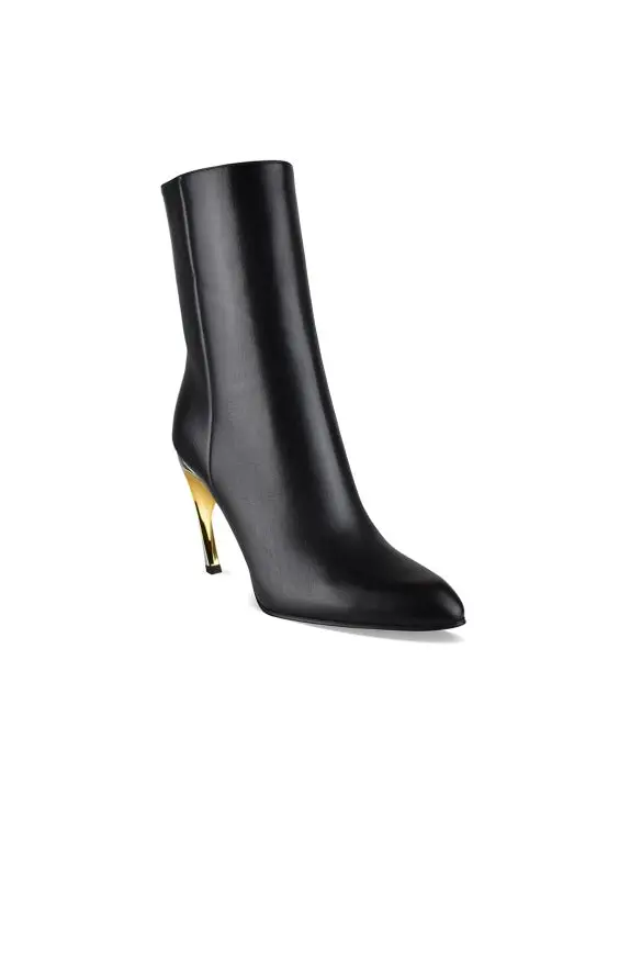 Alexander McQueen Armadillo Ankle Boots - Black