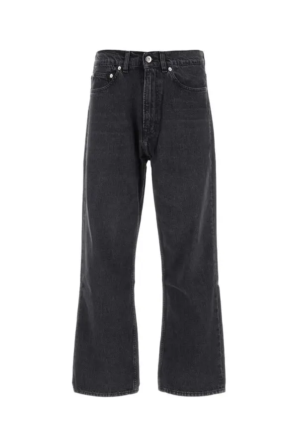 Our Legacy Dark Grey Denim Jeans - Gray