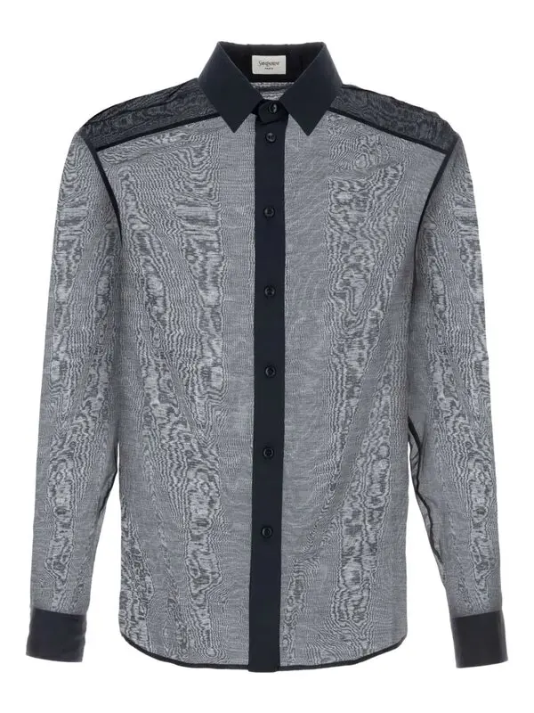 Saint Laurent Silk Shirt - Multicolor