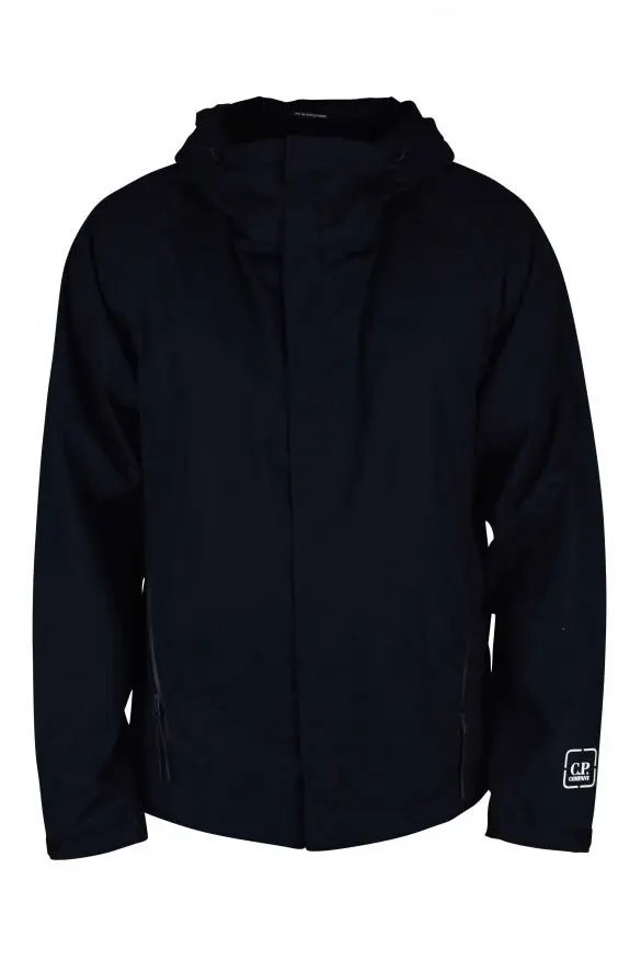 C.P. COMPANY Waterproof Hooded Jacket - Blue