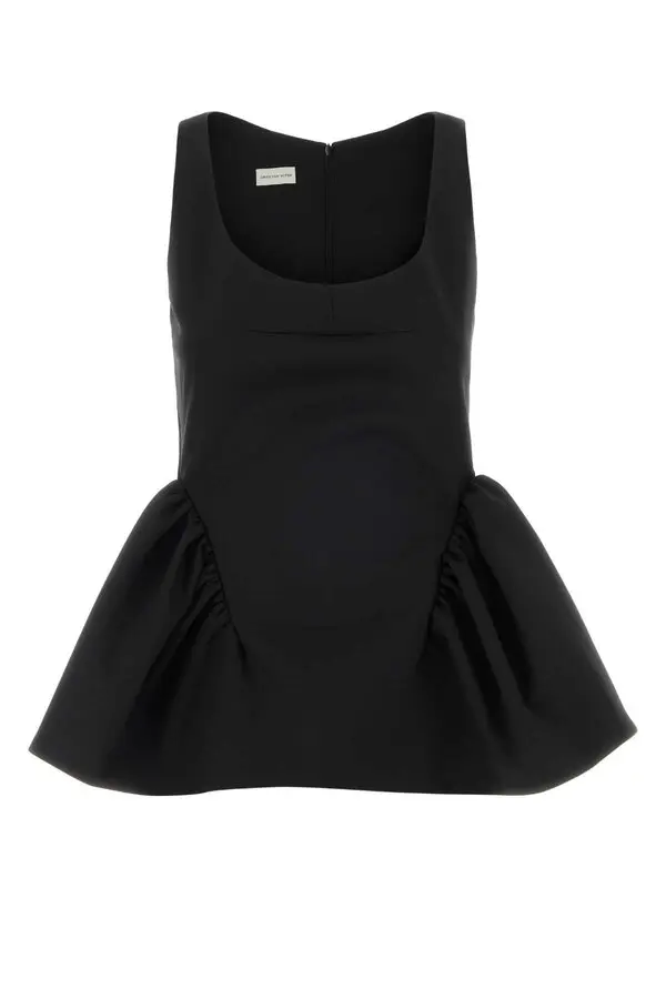 Dries Van Noten Stretch Gabardine Top