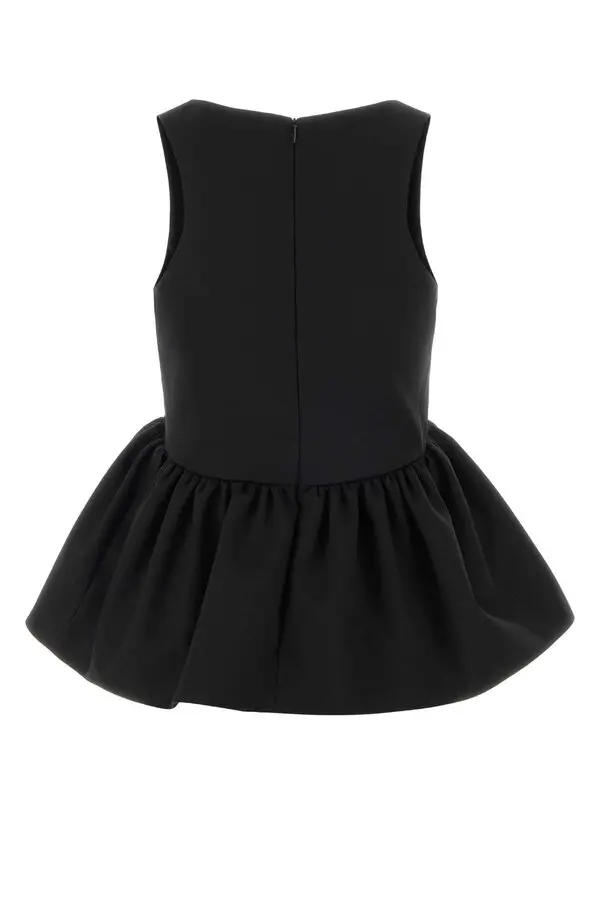 Dries Van Noten Stretch Gabardine Top