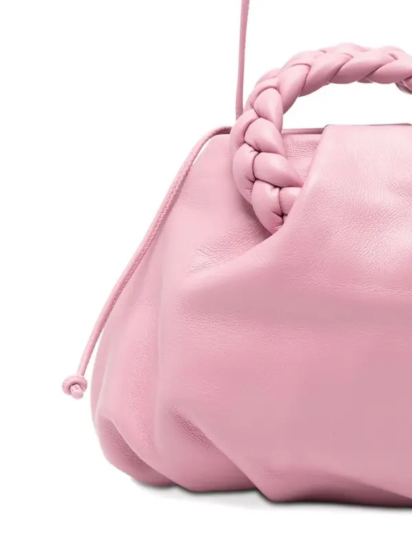 Hereu Bombon Braided Top Handle Drawstring Handbag