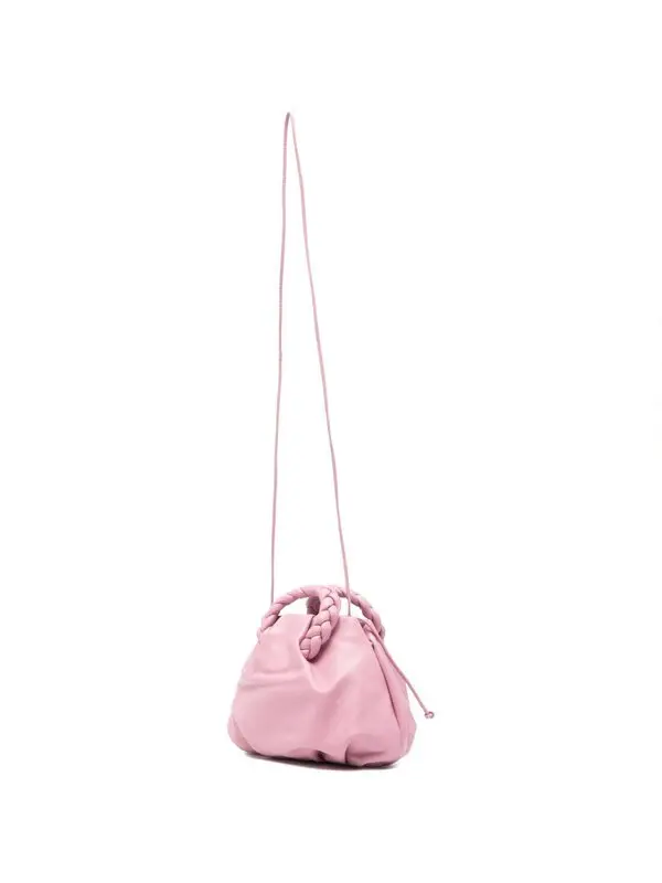 Hereu Bombon Braided Top Handle Drawstring Handbag