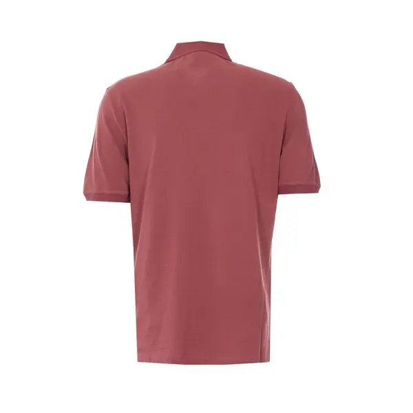 Brunello Cucinelli Logo Piquet Polo - Red
