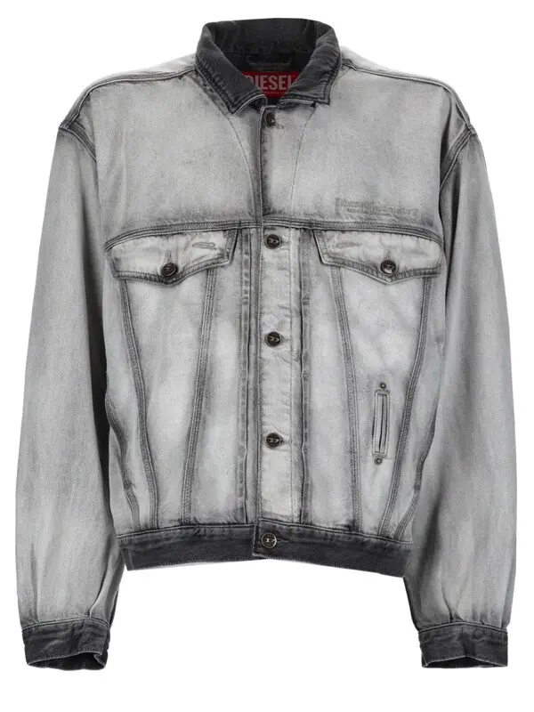 DIESEL® D-denver-fsi Denim Jacket - Gray