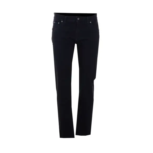 Dolce & Gabbana Slim Fit Stretch Denim Jeans - Black