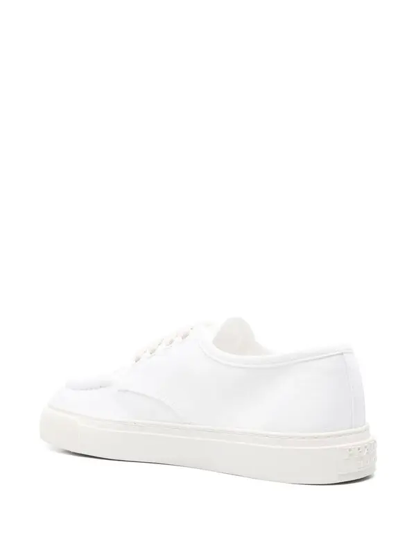Prada Lace-up Canvas Sneakers - Multicolor