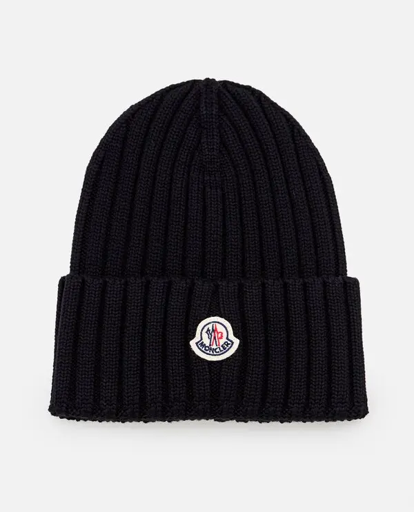 Moncler Logo Beanie Hat - Multicolor