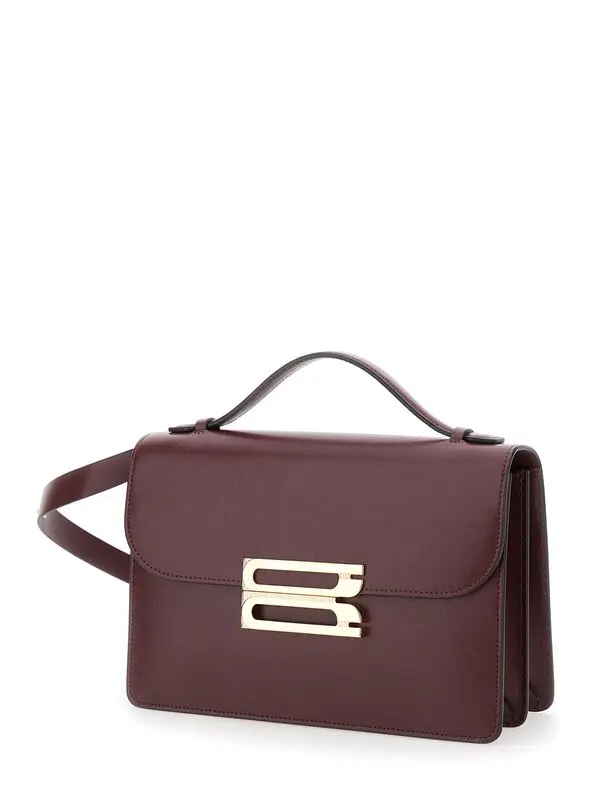 Victoria Beckham Dorian Leather Shoulder Bag - Multicolor