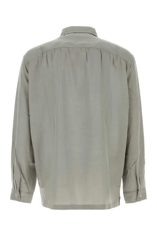 Our Legacy Grey Lyocell Shirt