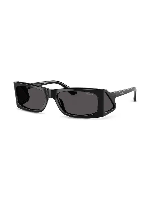 Prada Rectangle Sunglasses With Logo Detail