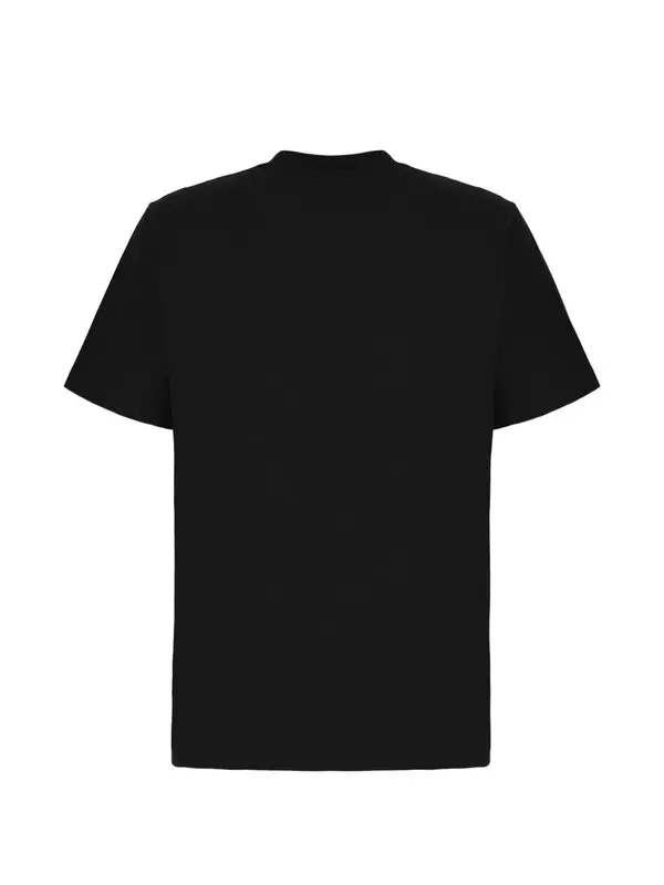Moncler Logo Detail Cotton T-shirt - Multicolor