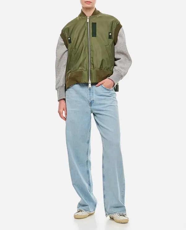 Sacai Nylon Twill Vest - Multicolor