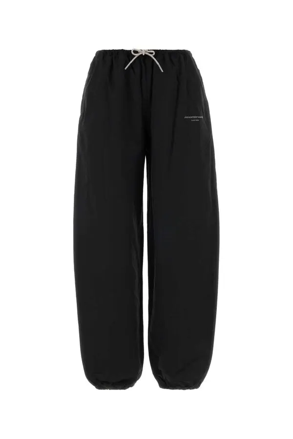 Alexander Wang Tech Jersey Joggers - Black