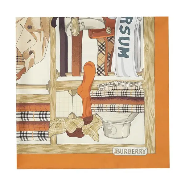 Burberry Wardrobe Foulard - Orange