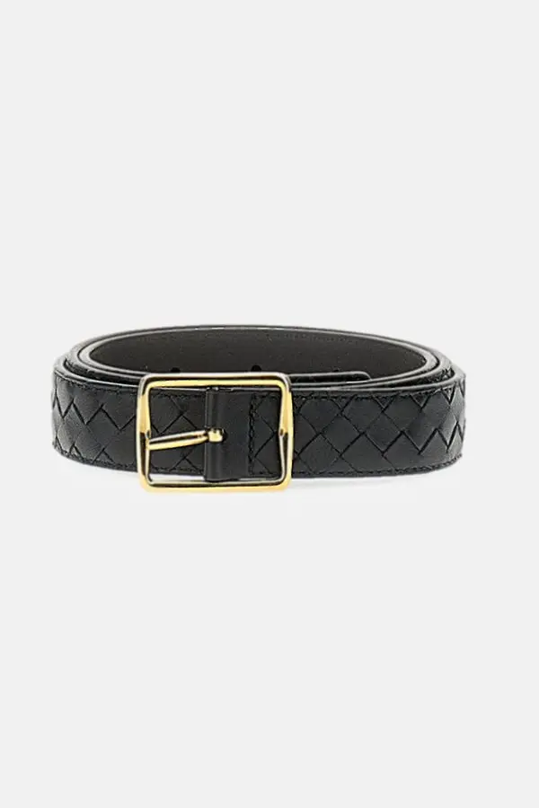 Bottega Veneta Braided Leather Belt - Multicolor