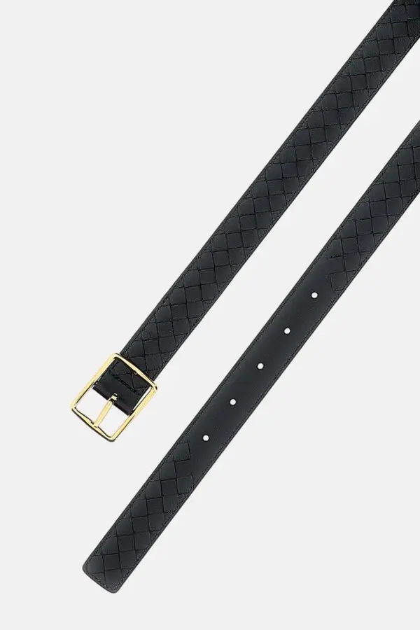 Bottega Veneta Braided Leather Belt