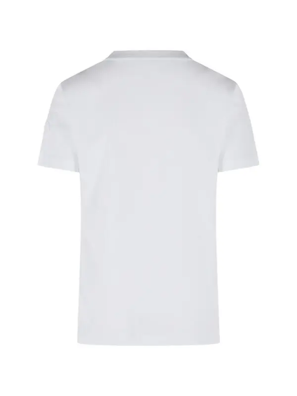 Moncler Logo Cotton T-shirt - Multicolor