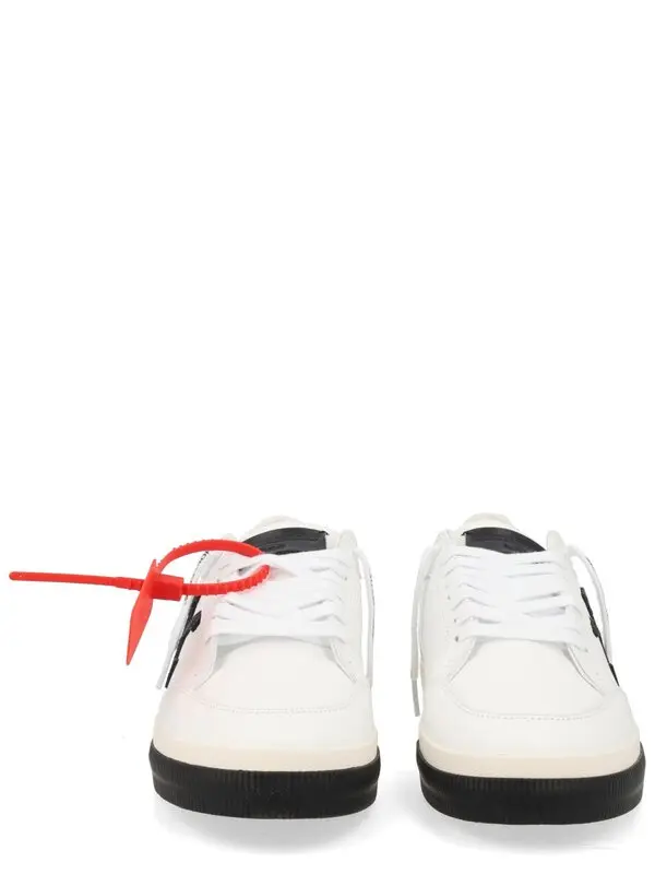 Off-White Vulc Low Top Leather Sneakers - White