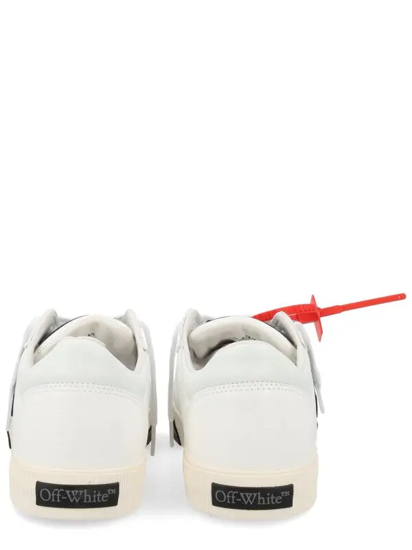 Off-White Vulc Low Top Leather Sneakers - White