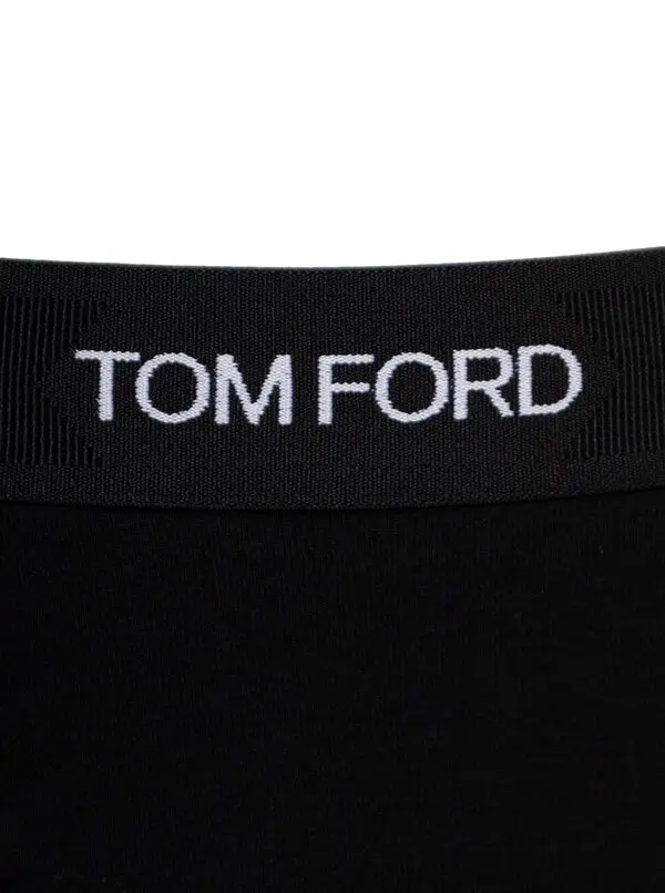 TOM FORD Cotton Boxer With Logo - Multicolor