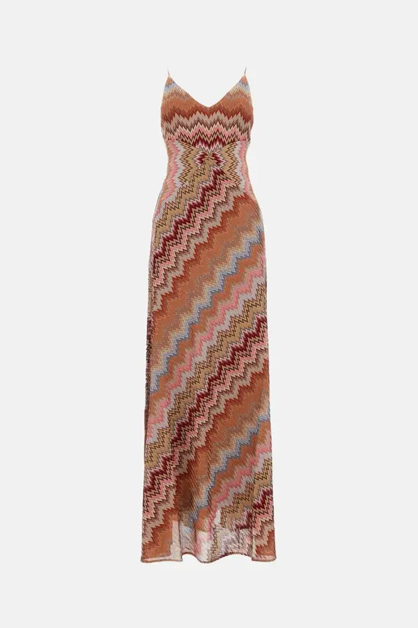 Missoni Sleeveless Long Dress - Multicolor