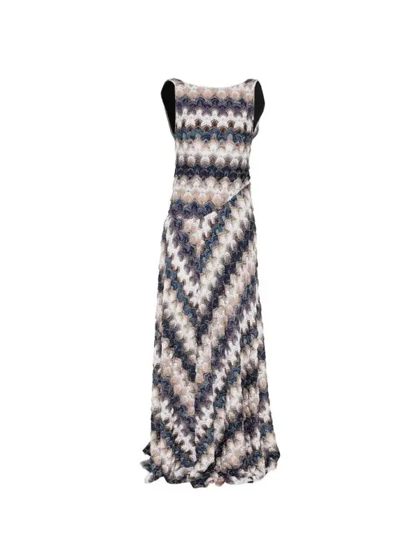 Missoni Sleeveless Long Dress - Multicolor