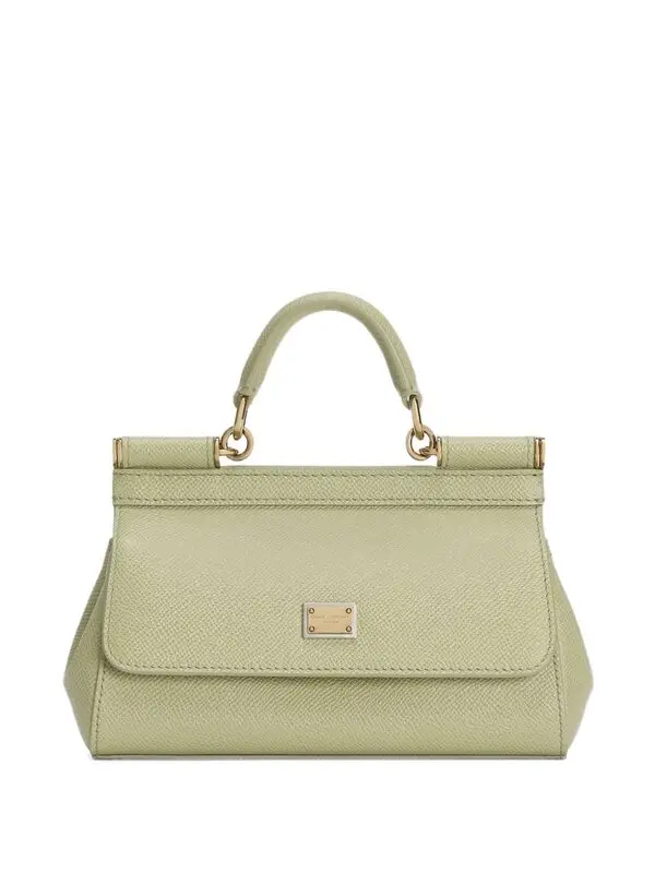Dolce & Gabbana Sicily Small Leather Handbag