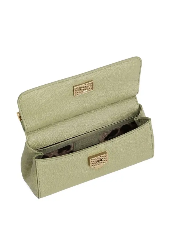 Dolce & Gabbana Sicily Small Leather Handbag