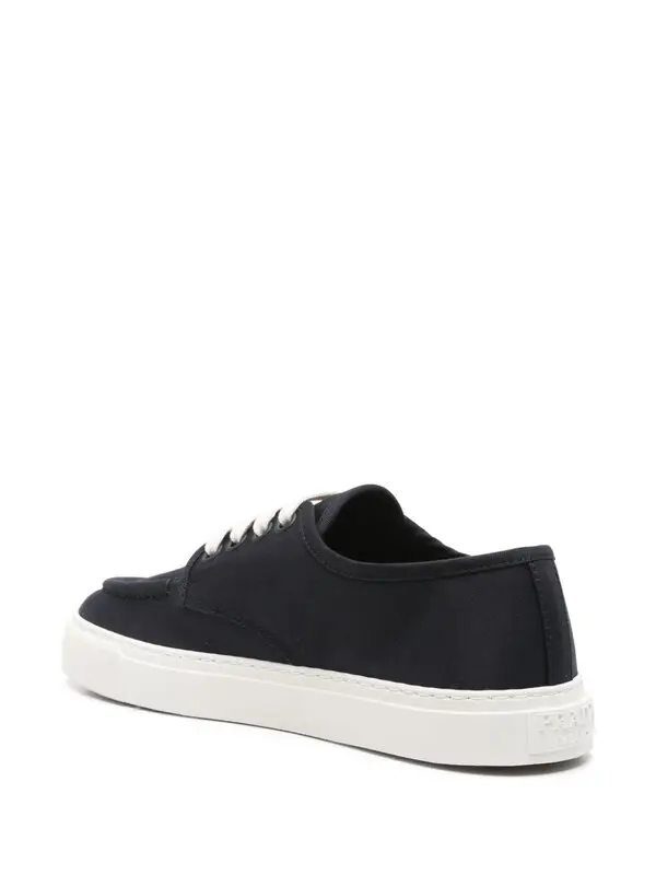 Prada Canvas Lace-up Sneakers - Multicolor