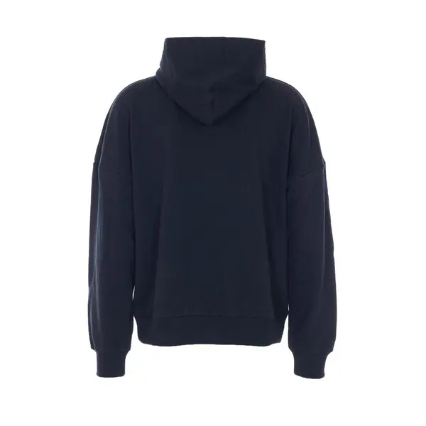 Balmain Crystal Embellished Hoodie - Silver