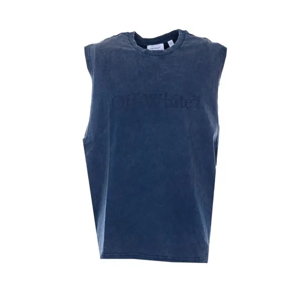 Off-White Sleeveless T-shirt