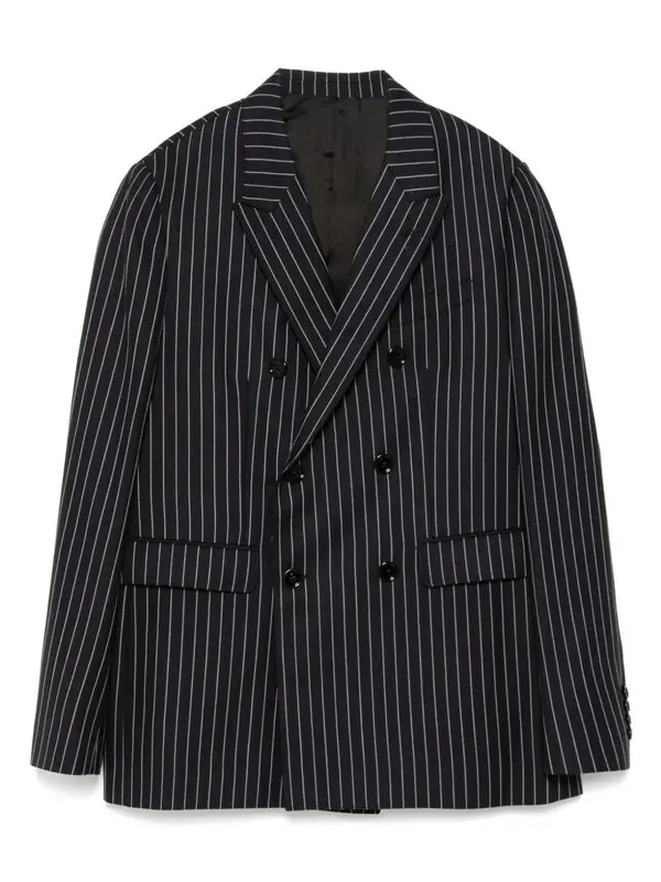 Celine Double-breasted Wool Jacket