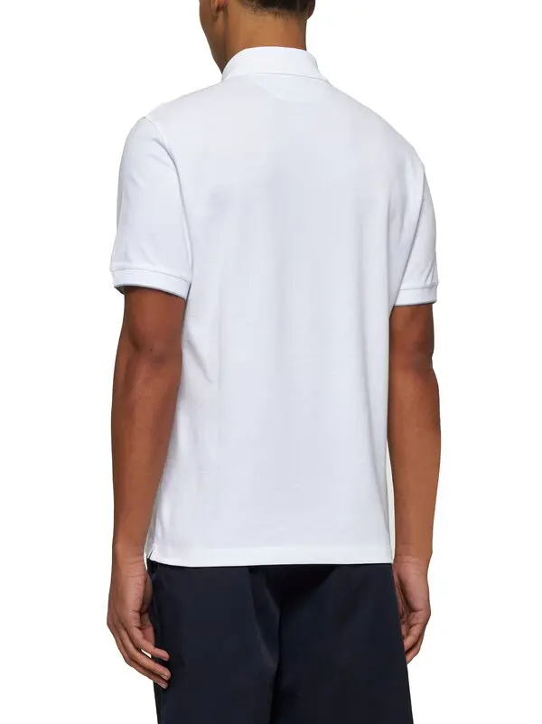 Brunello Cucinelli Cotton Piqué Polo Shirt