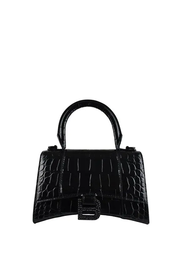 Balenciaga Hourglass Handbag - Black