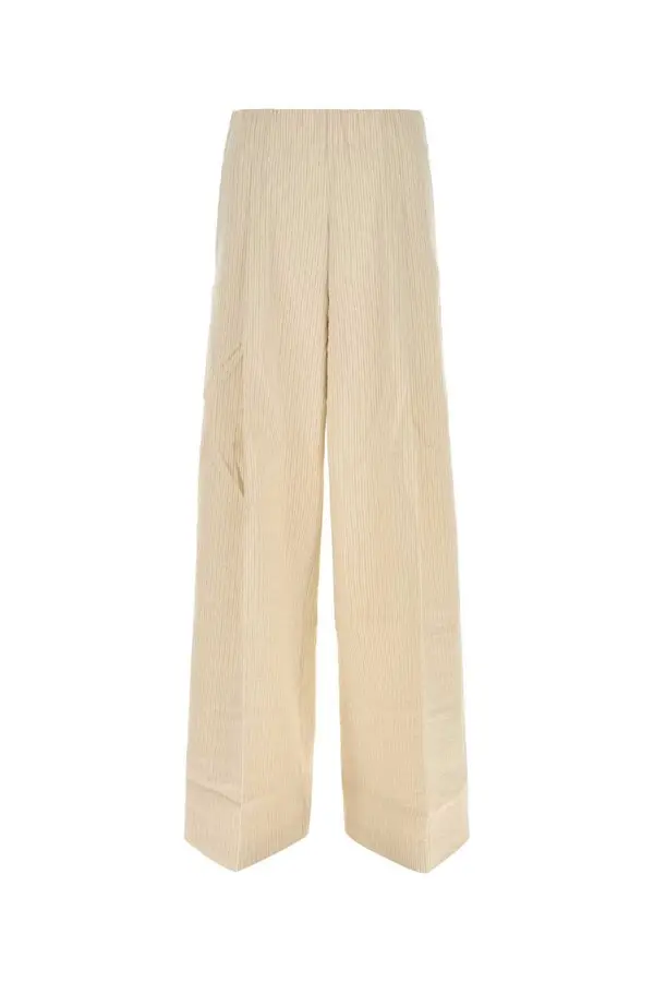 Dries Van Noten Embroidered Cotton Blend Pila Wide-leg Pant - Multicolor