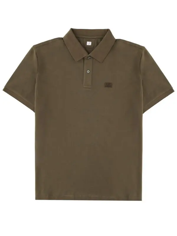 C.P. COMPANY Polo With Logo - Green