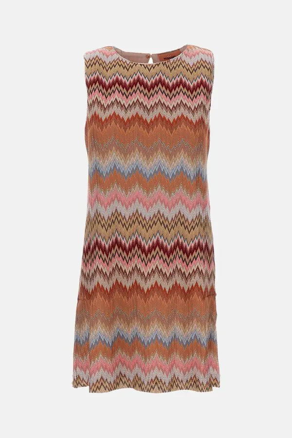 Missoni Sleeveless Short Dress - Multicolor