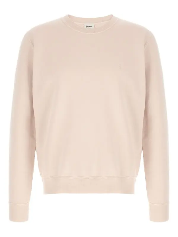 Saint Laurent Crew Neck Long Sleeve Knitwear - Multicolor