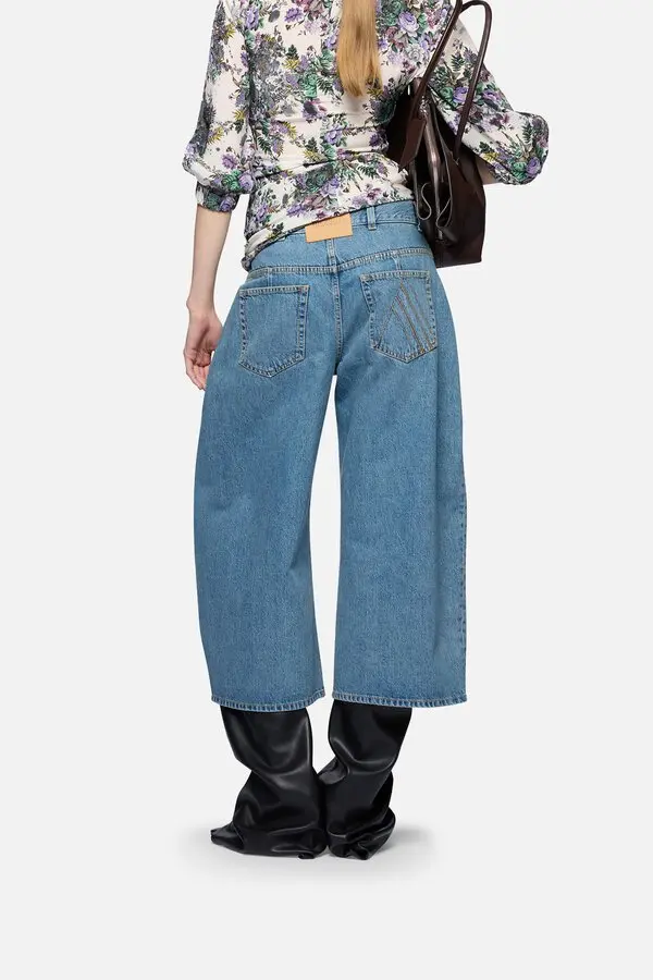 Attico Baggy Jeans - Multicolor