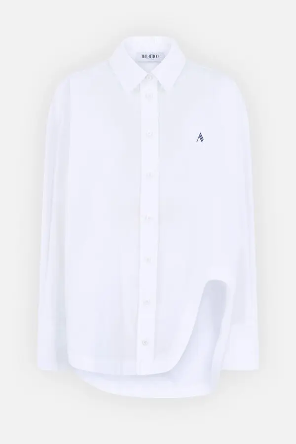 Attico Shirt With Side Slit
