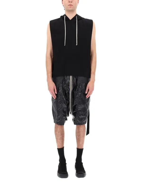 Rick Owens Hooded Tunic - Black