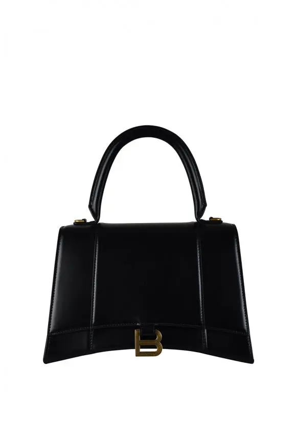 Balenciaga Hourglass Handbag - Black
